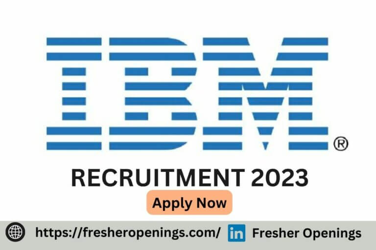 IBM Internship 2023 : Hiring for Freshers as Research Intern