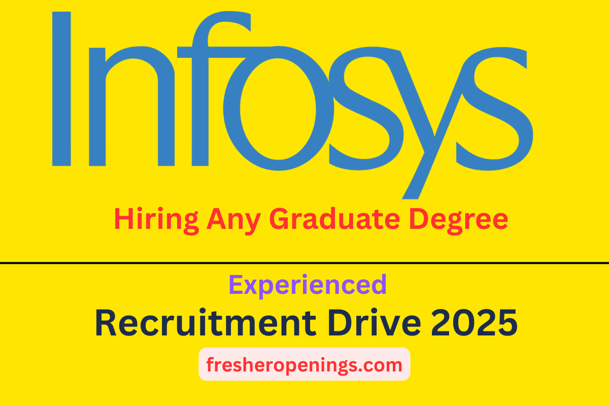 Infosys Off Campus Hiring Drive 2025 : Recruiting for the Role of IT ...