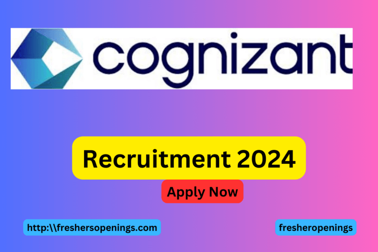 Cognizant Mega Walk in Job Drive 2024 : Hiring Freshers as Voice ...