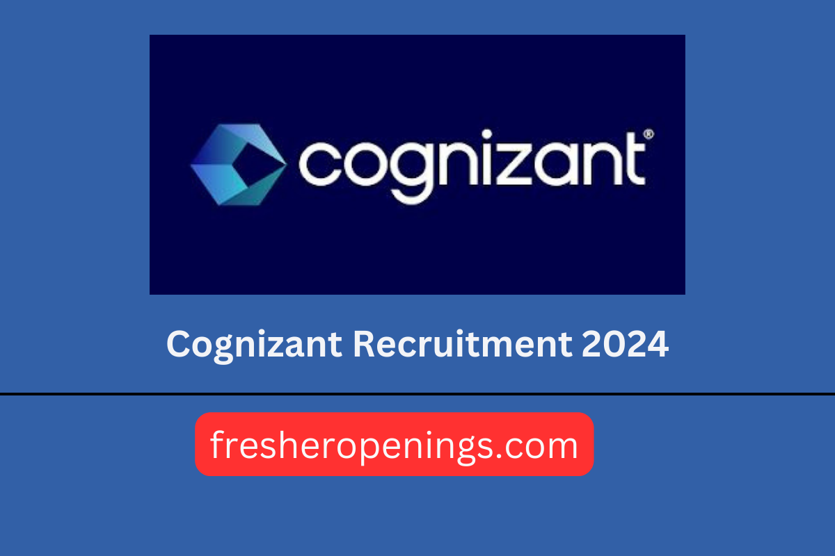 Cognizant Off Campus Jobs 2024 : Hiring for Freshers | Salary -upto 13 LPA