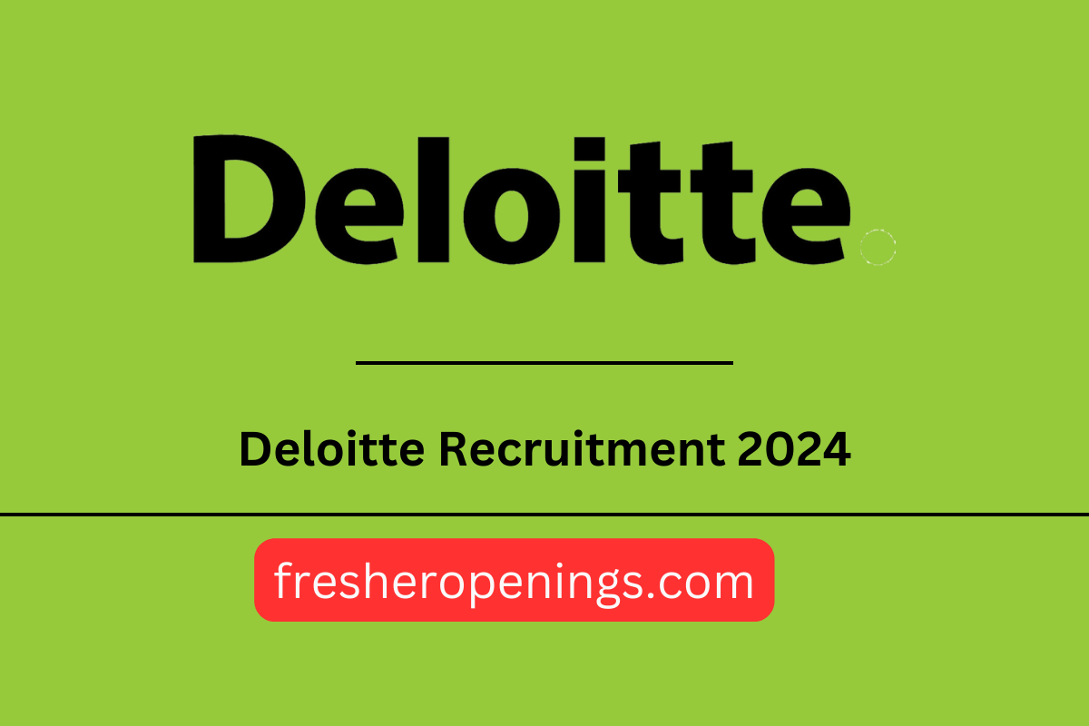 Deloitte Recruitment 2024 : Hiring for SAP FICO Functional Consultant ...