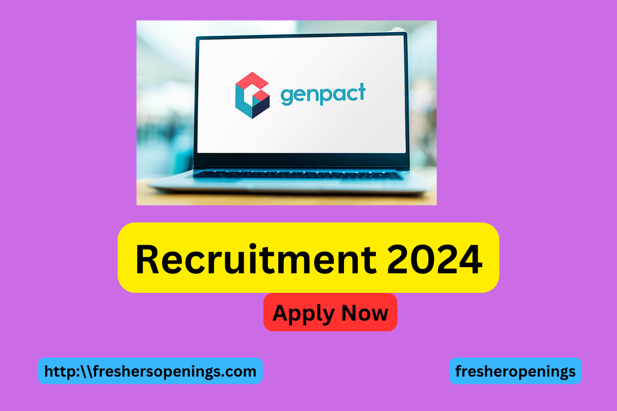 Genpact Freshers Mega Walk in 2024 : Hiring for Accounting & Taxation ...