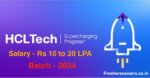 HCLTech Off Campus Drive 2025 : Hiring for Freshers | Salary Rs 20 LPA Package