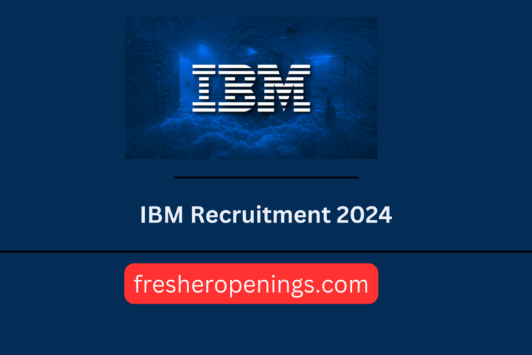 IBM Off Campus 2024 : Hiring for Freshers | Salary- up to 4.4 LPA