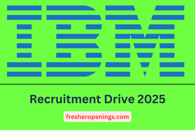 IBM Off Campus Drive 2025 : Hiring as SDE 1 (Software Developer