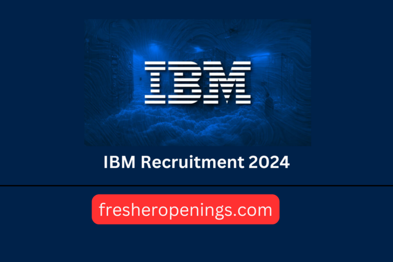 IBM Recruitment for Freshers 2024 : Hiring as Data Engineer | Salary -upto 9.5 LPA