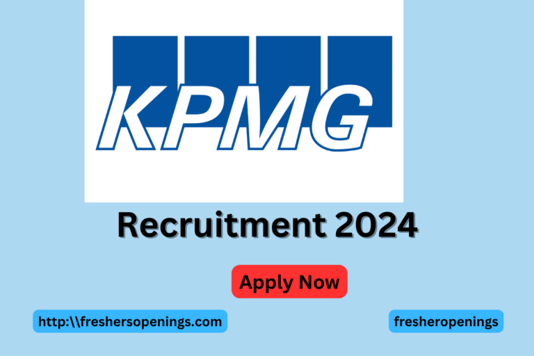 KPMG Job Placement 2024 Batch : Recruiting As Associate 2 Canada TA team