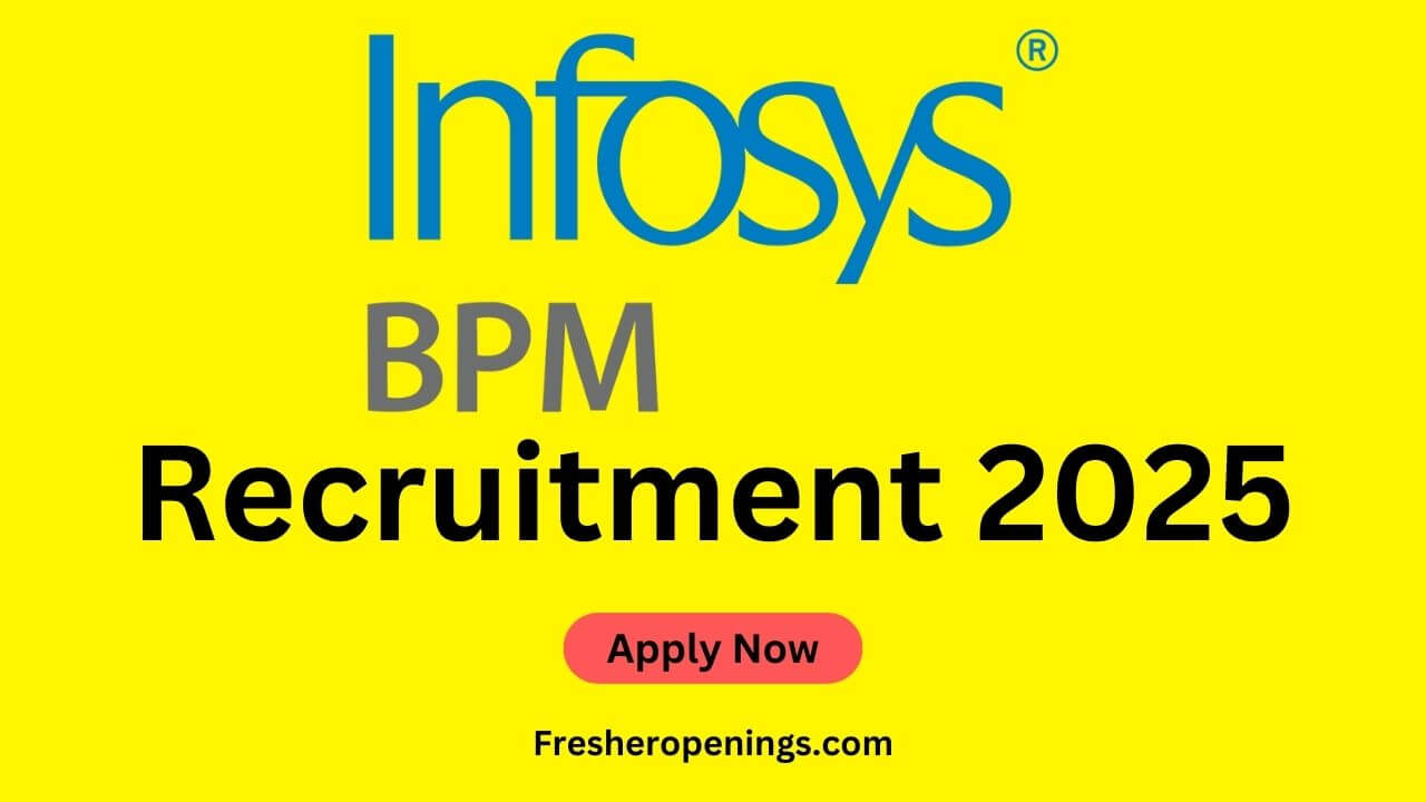 Infosys BPM Off Campus Drive 2025 : Hiring for Freshers as Technology Support Specialist