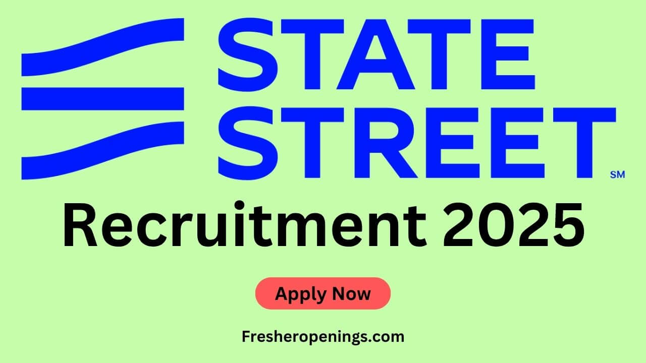 State Street Off Campus Drive 2025 : Hiring for Freshers as Apprentice
