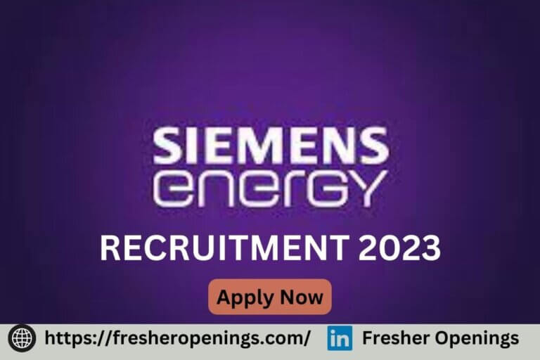 Siemens Energy Jobs 2023-2024 | Freshers Hiring Drive | Apply Today