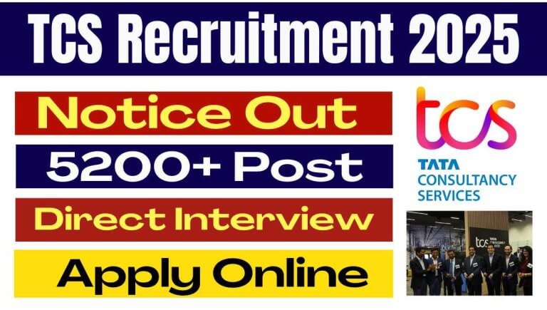 TCS Recruitment for 2025 Batch : Hiring for Freshers | Salary Rs 11 LPA Package