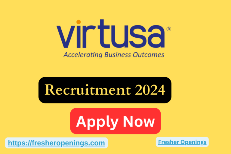 Virtusa Off Campus Job Drive 2024 : Hiring as Java Developer | Apply Now