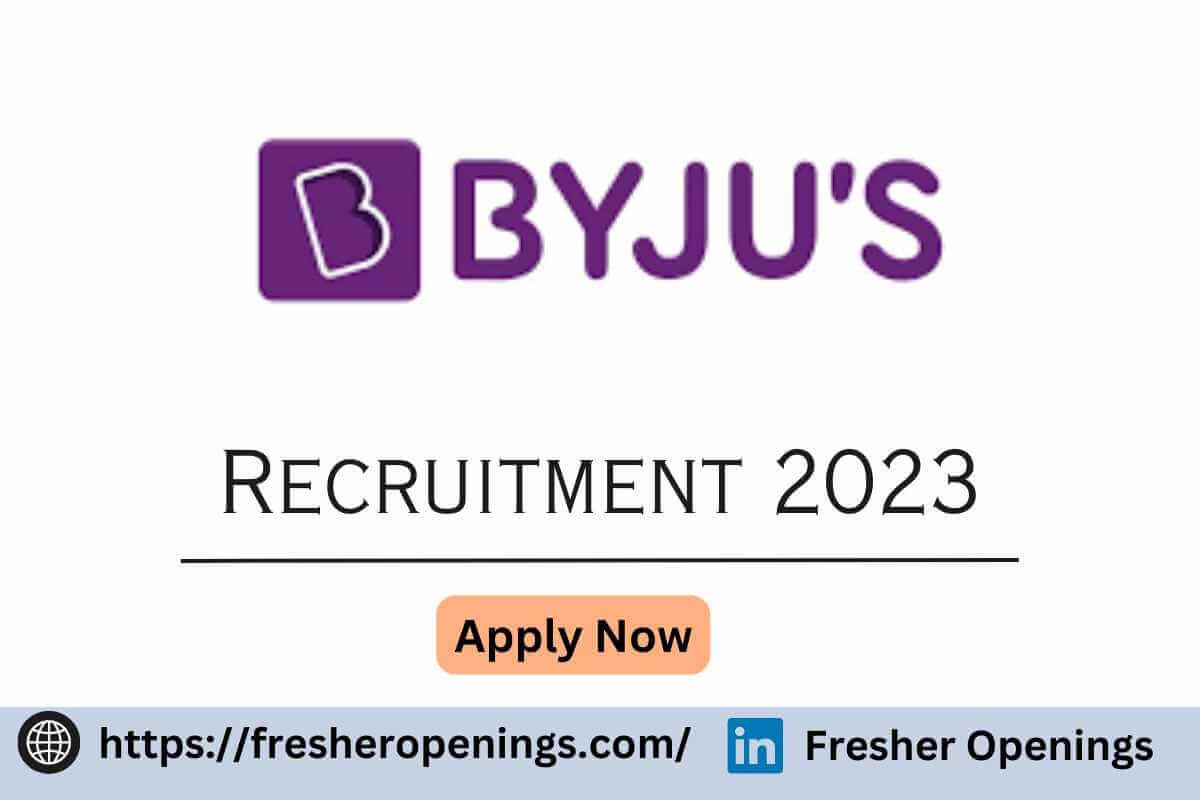 BYJU S Careers 2023 Hiring For Business Development Associate